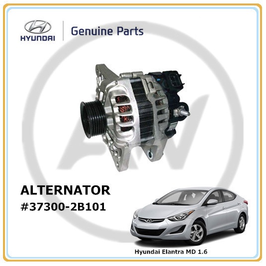 Original Hyundai Elantra MD 1.6 2011-2016 Alternator Assembly Assy ...