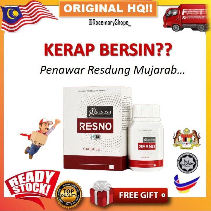 🔥 ORIGINAL 100% RESNO KAPSUL RESDUNG 30 BIJI+FREEGIFT 🎁🔥 | Shopee Malaysia