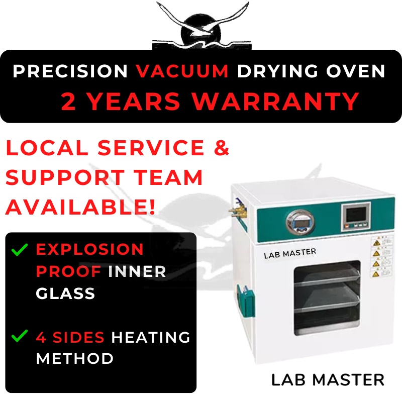 LAB MASTER/MALAYSIA Precision Vacuum Drying Oven for Lab with Optional ...