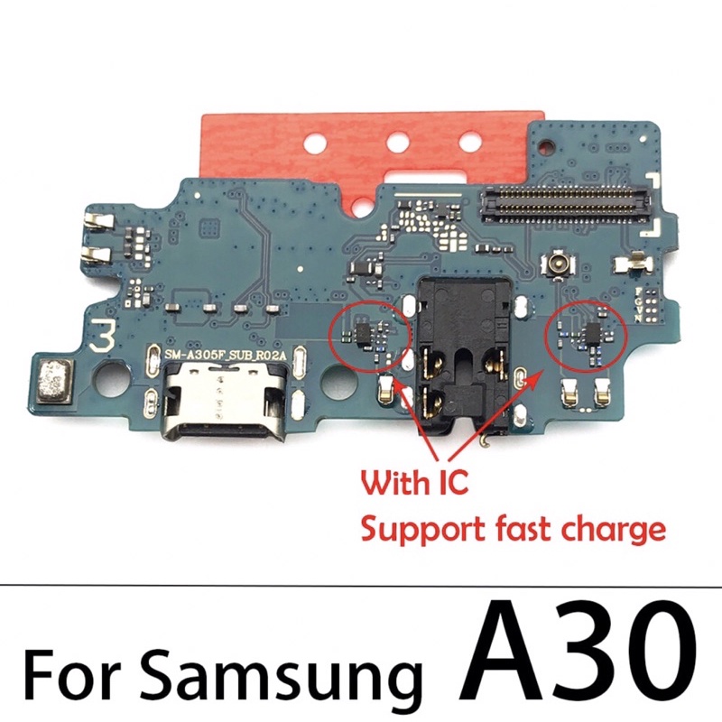 KRCB Original Charging Port for Samsung A30 A305F A50 A505F A30S A50S ...