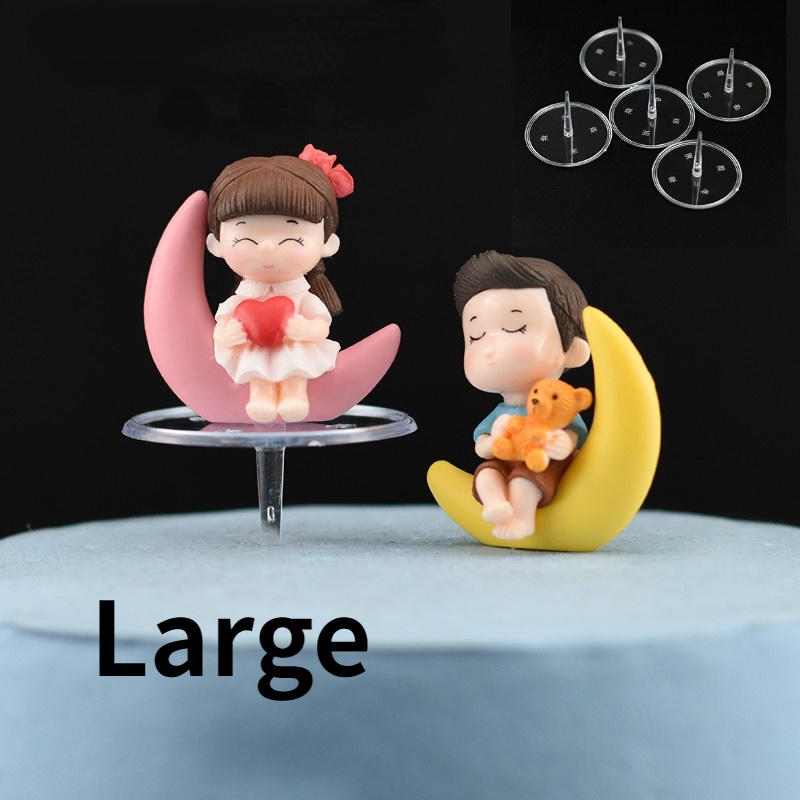 5cm cake doll bottom support large cake bracket transparent plastic ...