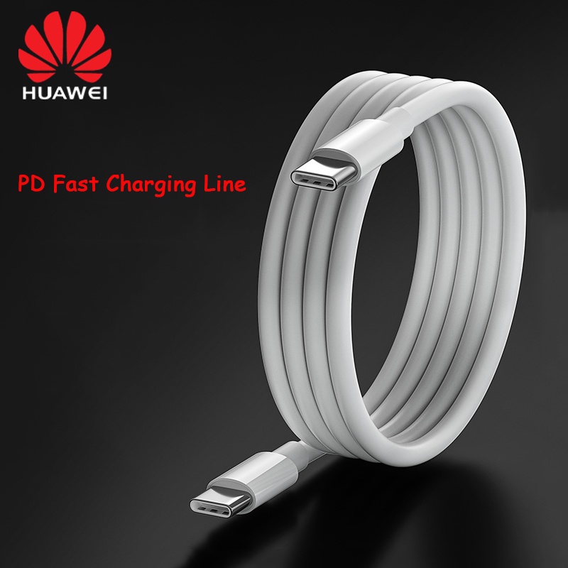 Original Huawei Type C To USB C Cable 3.3A Super Fast Charging Data ...