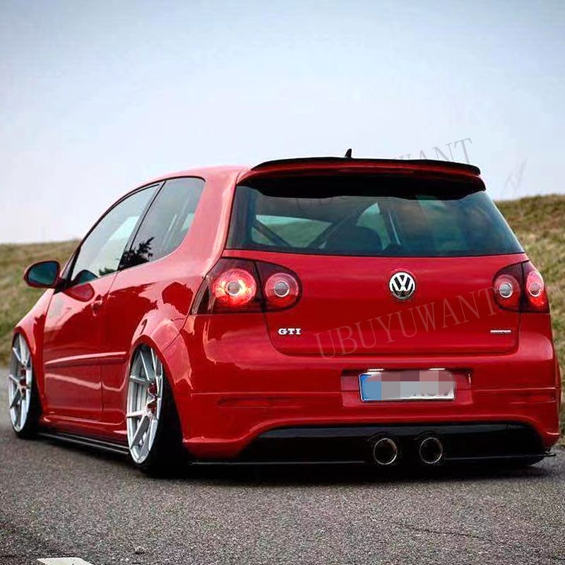 For VW Golf 5 MK5 R32 GTI R Hatchback Spoiler High Quality ABS Plastic ...
