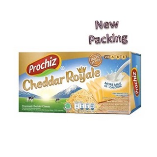 Prochiz Processed Cheddar Royale Cheese Block 160g (Keju Cheddar Olahan ...