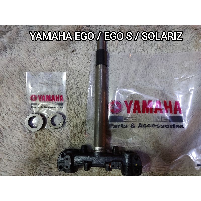 YAMAHA EGO / EGO S / EGOS EGO-S / SOLARIZ STEERING HANDLE STEM/FORK T UNDER BRACKET COUNTER ...