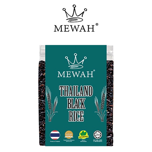 Mewah Thailand Black Rice 1kg | Shopee Malaysia