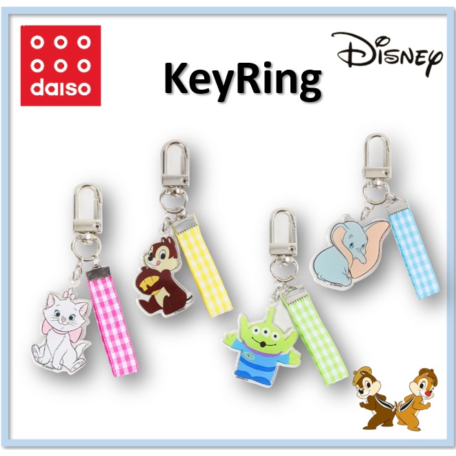 [DAISO KOREA] Character checkpoint keyring | Shopee Malaysia