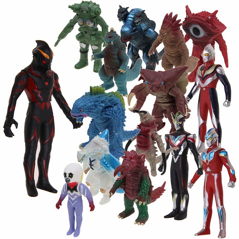 Action Figure Ultra Ultraman Ultra Monster Series Sofvi Soft Vinyl Figure Toys | Shopee Malaysia