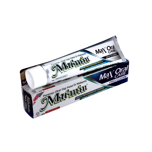 Ubat Gigi Mukmin - Max Oral Care Pro Clean/Whitening 160g | Shopee Malaysia