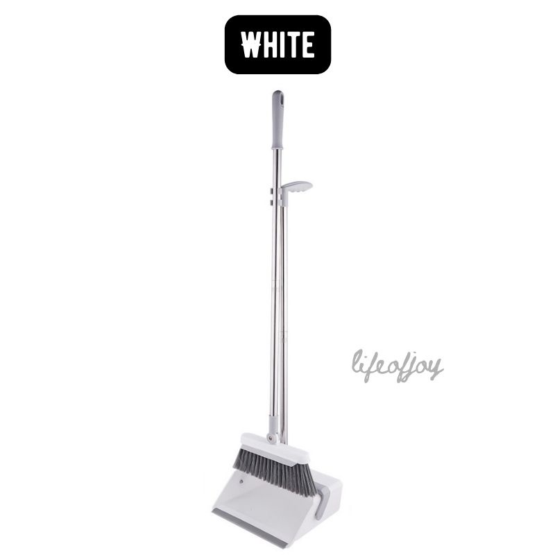 4 in 1 Foldable Broom Dustpan Set 2 in 1 Broom Set Water Wiper Penyapu ...
