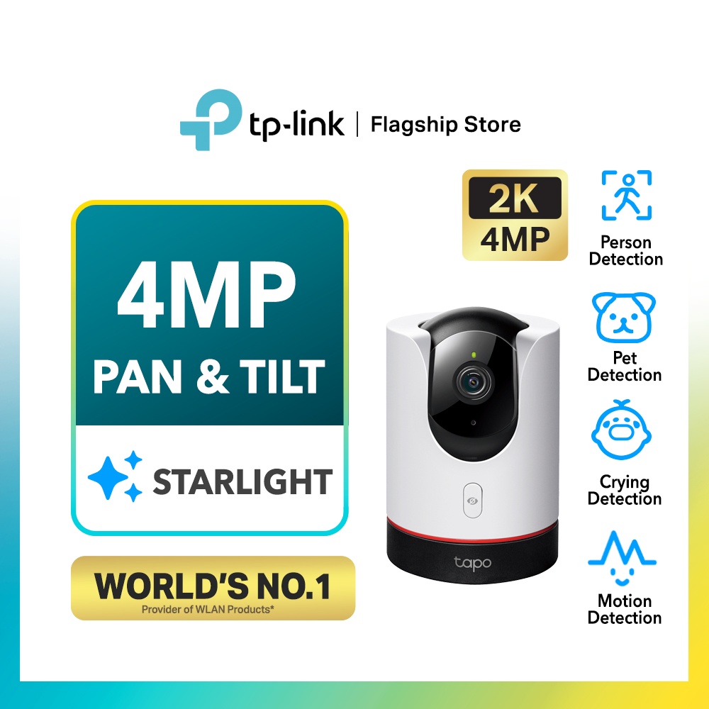 TP-LINK Tapo C225 Pan/Tilt AI Home Security Wi-Fi Camera | Shopee Malaysia