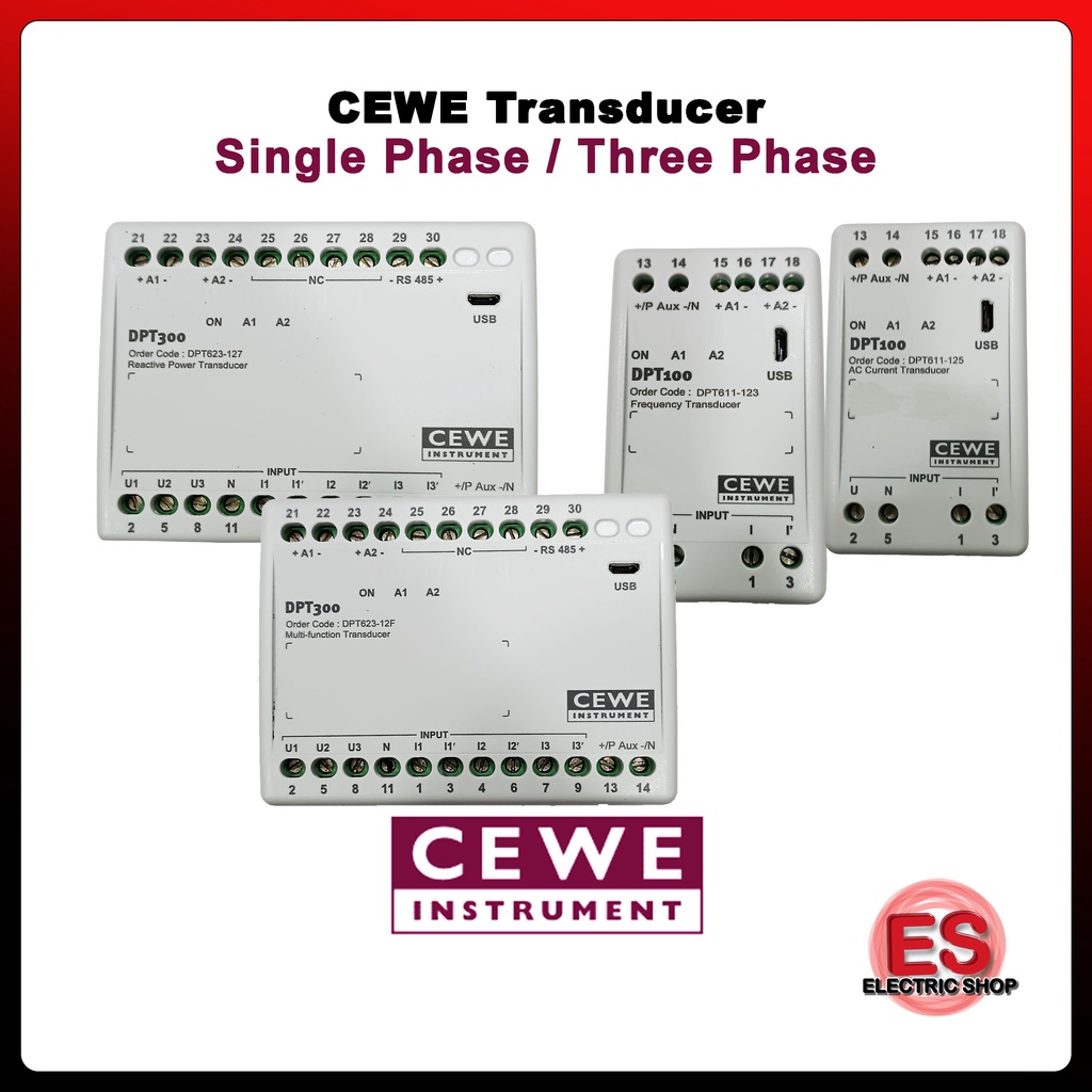 CEWE Voltage Transducer/ Watt Transducer/ Frequency Transducer/ Multi ...