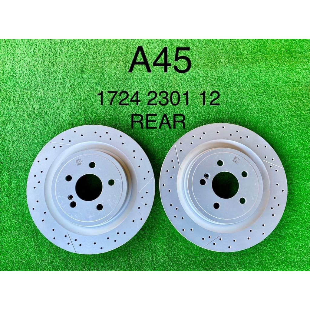 MERCEDES W176 W117 AMG A45 BRAKE DISK REAR 330MM(PRICE FOR 1) | Shopee ...