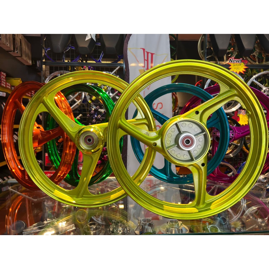 HL 3 BATANG LC135 LAGENDA 110ZR 115FI LC V1-V7 LC4S V4 V5 FULL COP YAMAHA SPORT RIM 3 LEG 3 ...
