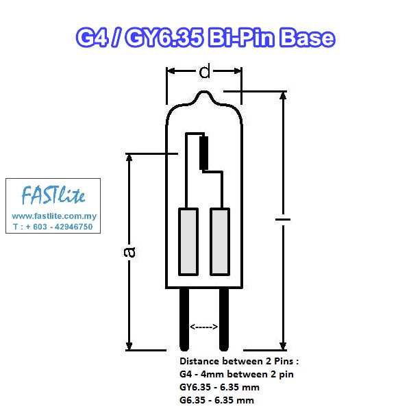 Osram Halostar 64432 12V 35W GY6.35 Kapsul Halogen (Buatan Germany ...