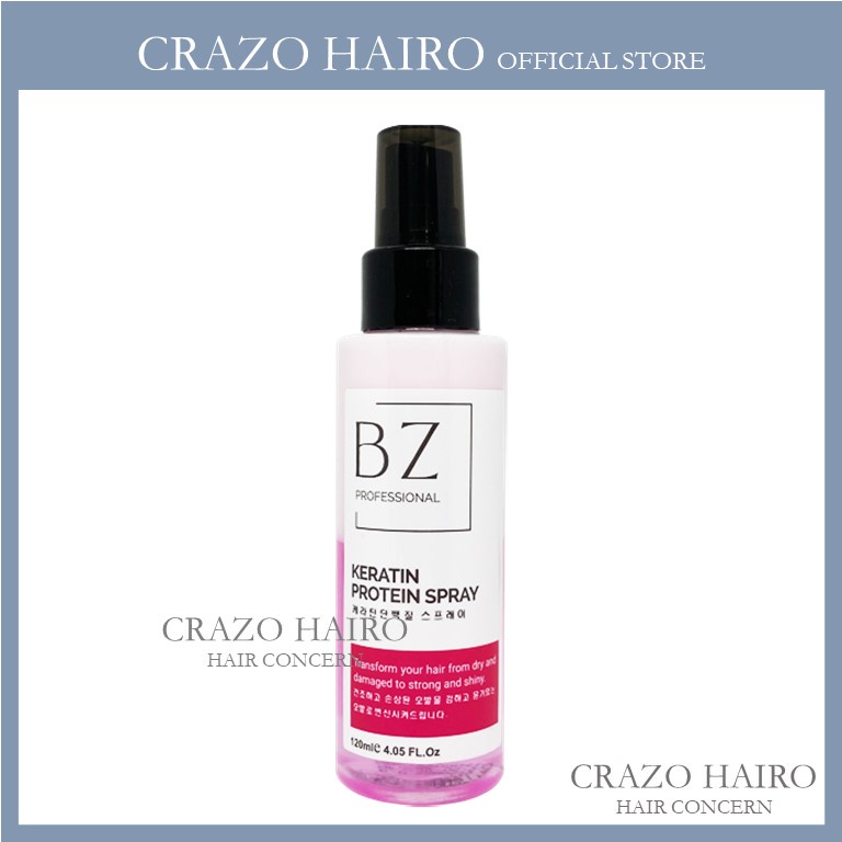 BZ Professional Keratin Protein Spray 120ml (KOREA) | Shopee Malaysia