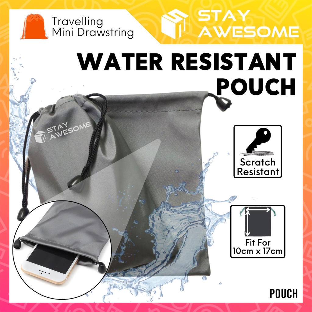 Mini Pouch Bag Waterproof Phone Pouch Bag Drawstring Pouch Drawstring ...