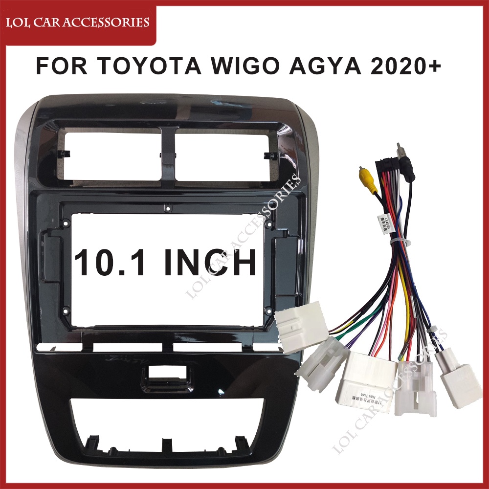 10.1 Inch For Toyota Wigo Agya 2020+ Car Radio Android Stereo MP5 ...