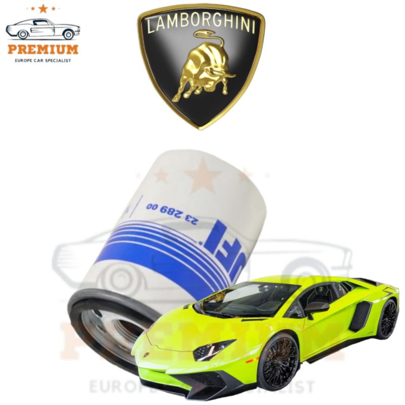 LAMBORGHINI ENGINE OIL FILTER/AVENTADOR/CENTENARIO/DIABLO/MURCIELAGO ...
