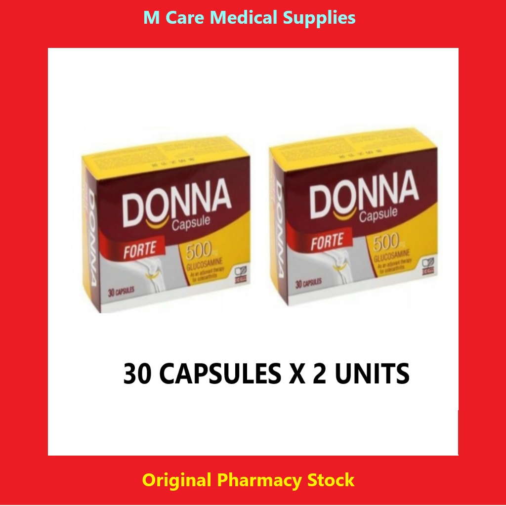 DONNA FORTE Capsule 500mg Glucosamine (30's X 2 UNITS) | Shopee Malaysia