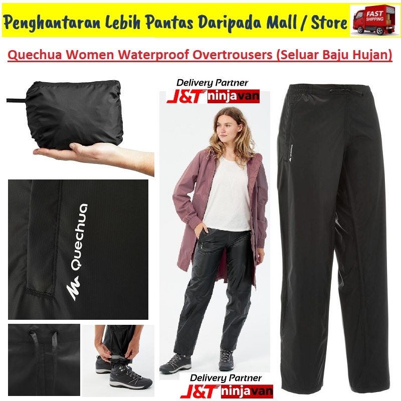 Qu3chu@ Women Waterproof Over-Trousers Raincut / Rain Waterproof ...