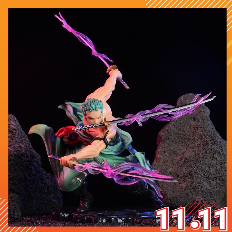 One Piece Zoro Figure Ultimate Rengoku Oni Giri 21cm One Piece Figure ...