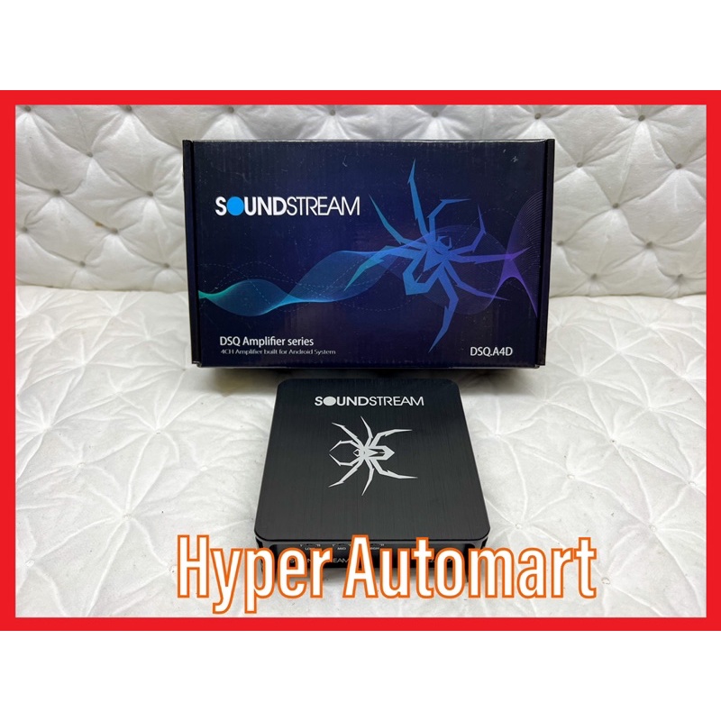 Soundstream PNP DSQ Series Plug & Play Android Player 4 Channel Power ...