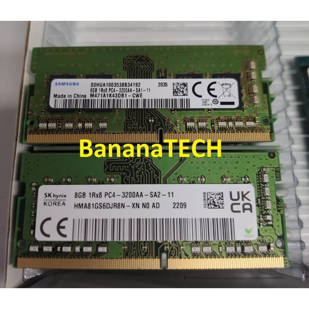 DDR4 8GB 2666 MHz / 3200MHz SODIMM Laptop RAM | Shopee Malaysia