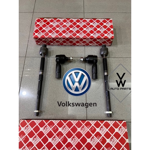 ( 100% FEBI BILSTEIN ) TIE ROD END WITH RACK END SET AUDI A3 Q3 S3 ...