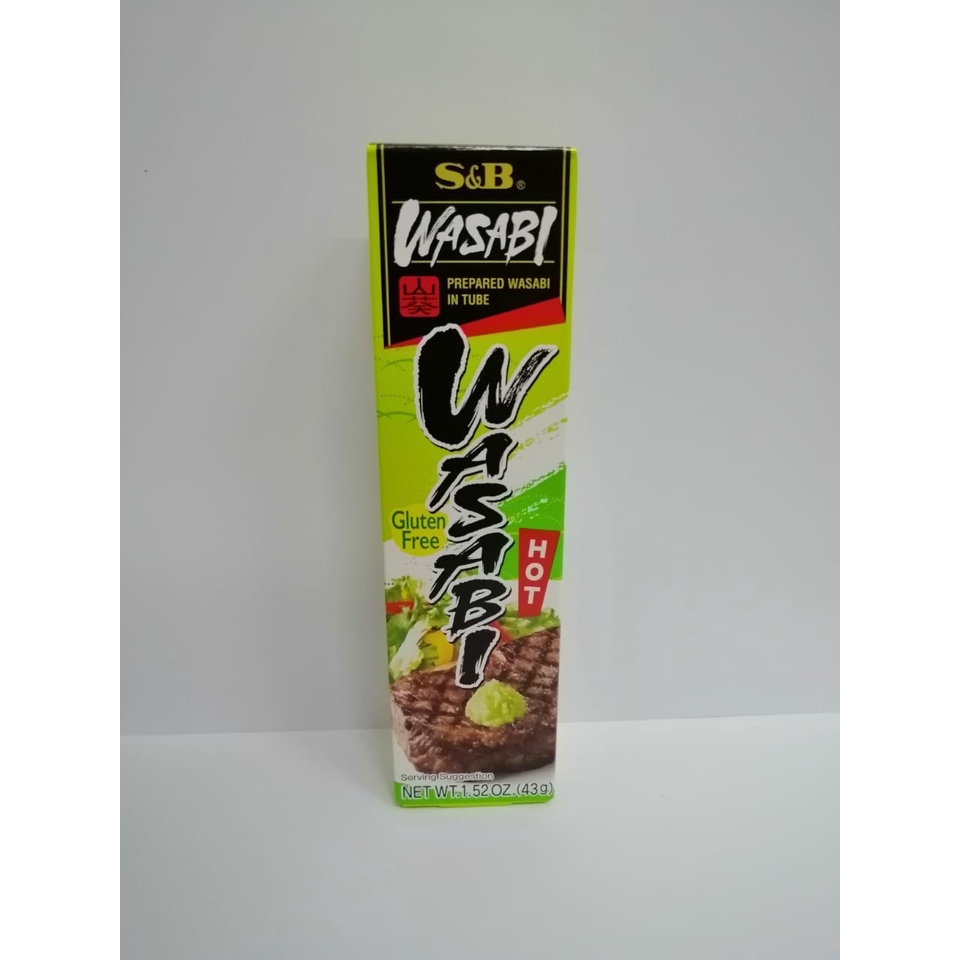 S&B Wasabi Tube 43g (Gluten Free) | Shopee Malaysia