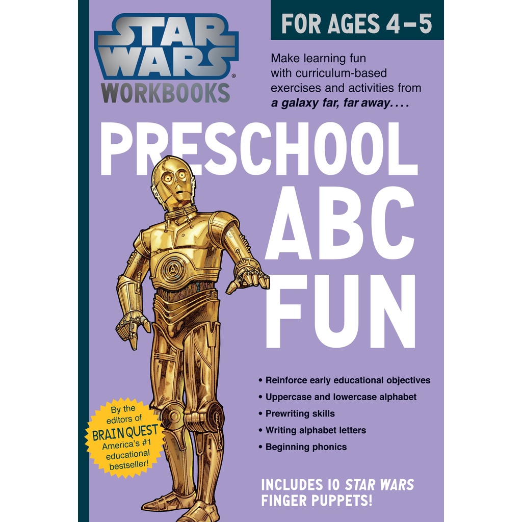 Star Wars Workbooks Preschool ABC FUN | Shopee Malaysia