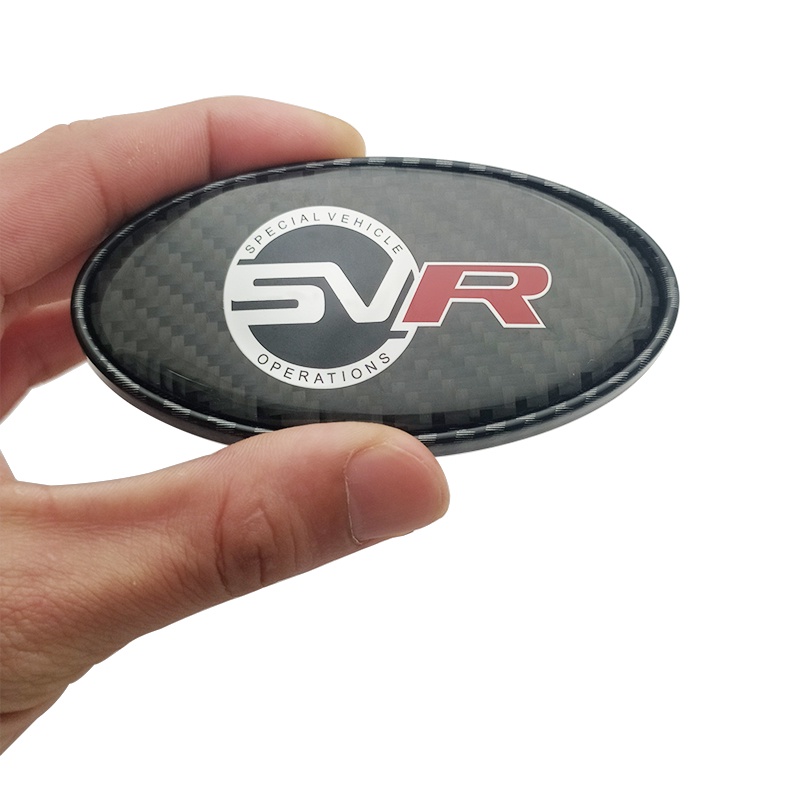 SV SVR logo Car Tail Trunk Emblem For Land Rover Discovery Range Rover ...