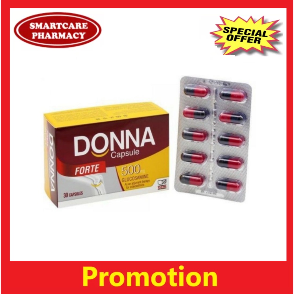 DONNA FORTE Capsule 500mg Glucosamine (30's) | Shopee Malaysia