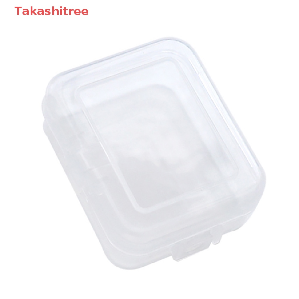 (Takashitree) Plastic Mini Storage Container Transparent Organizer Jars ...