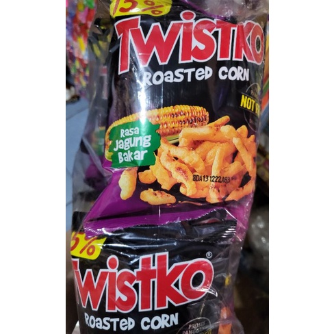 Snack twistko roasted corn twistko grilled corn contains 10 pcs ...
