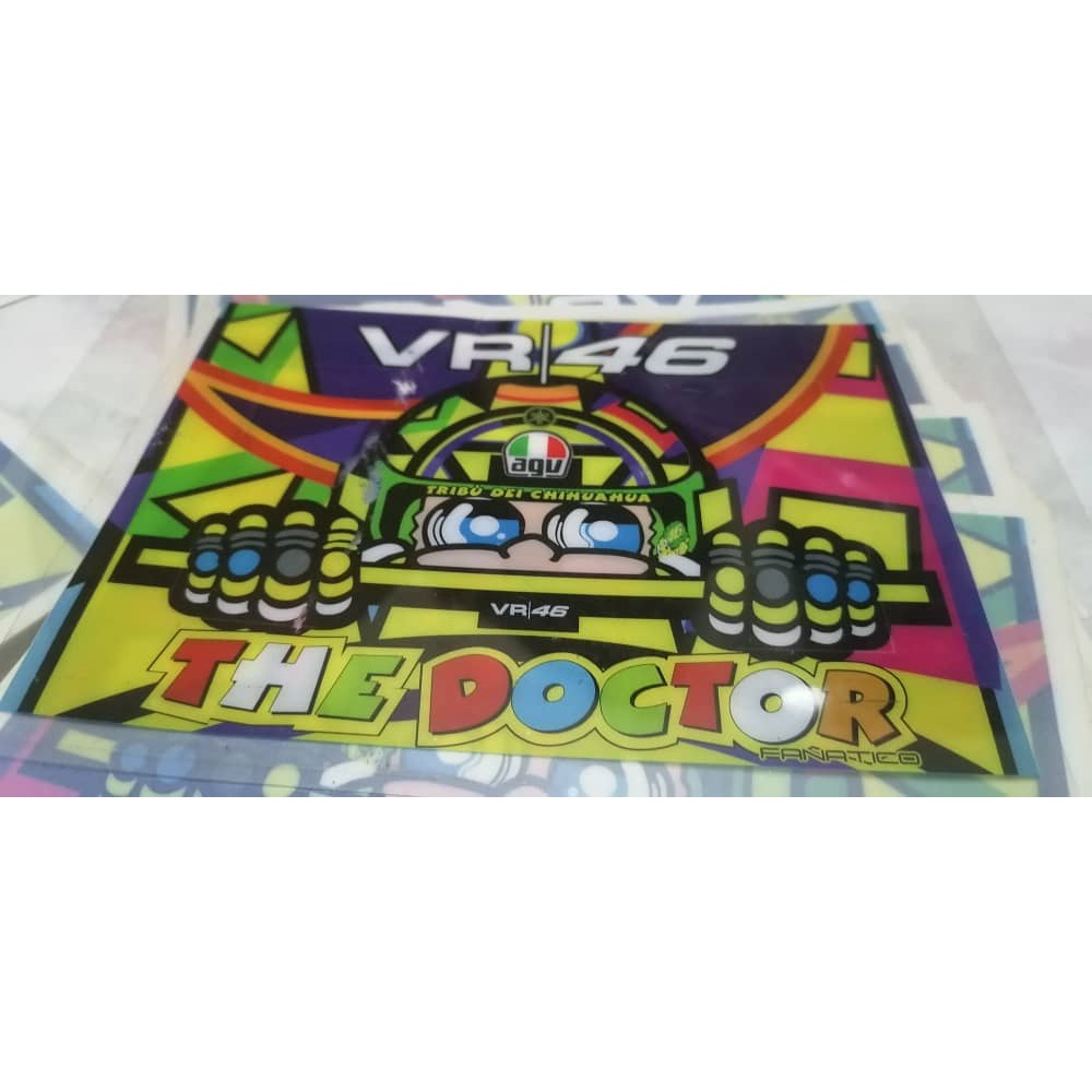 VR46 2in1 Car Window Sticker / Road Tax Cover ~ LIMITED EDITION ...