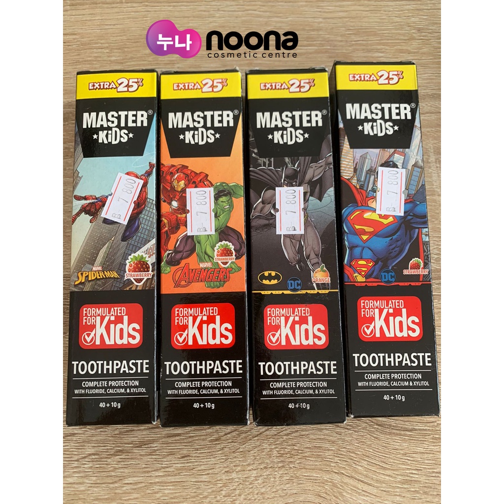 Master KIDS TOOTHPASTE 40+10GR | Shopee Malaysia