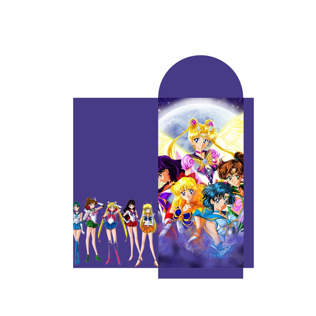 Sampul Raya / Angpao Anime Sailor Moon | Shopee Malaysia