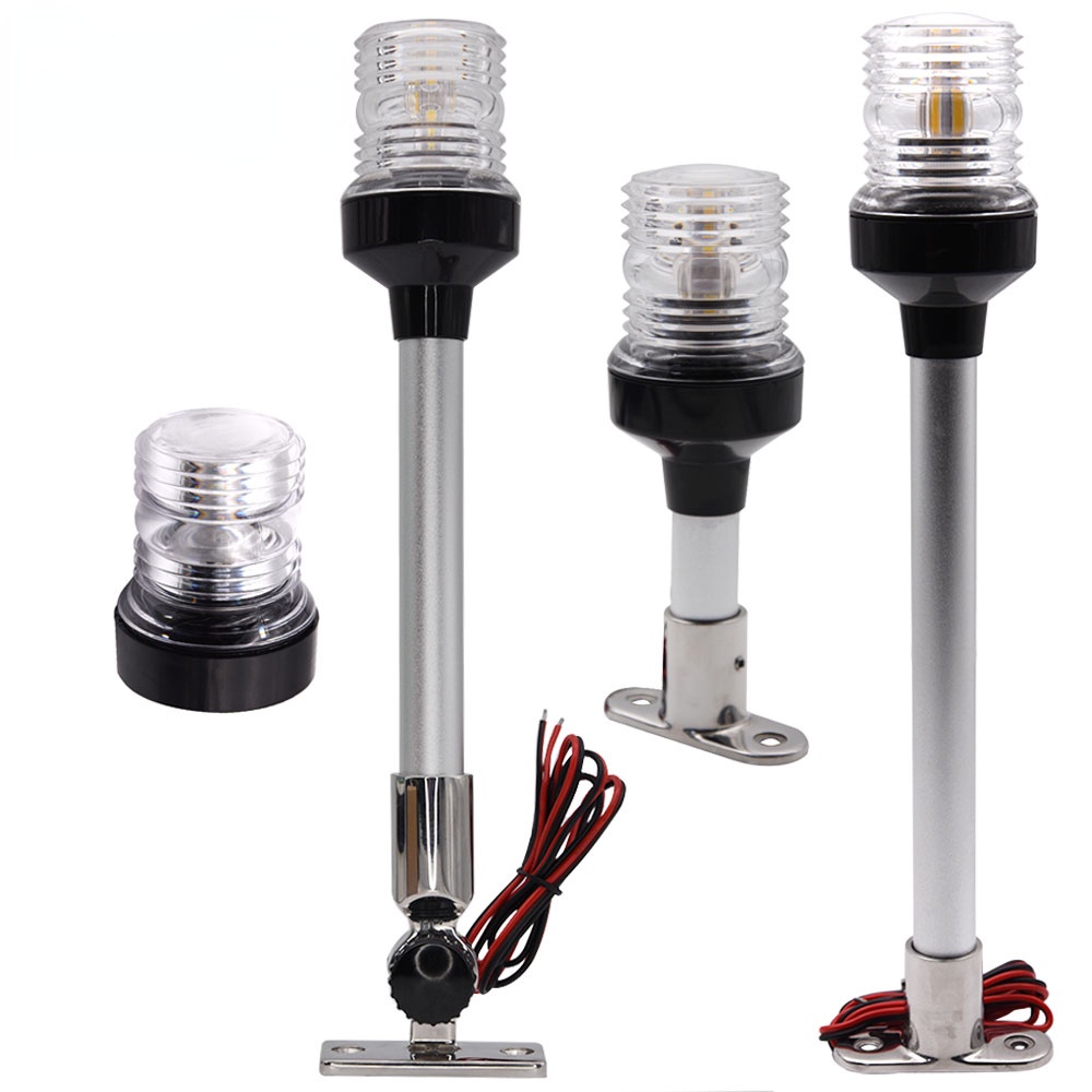 NEW Fold Down LED Boat Navigation Light for Yacht Marine Anchor Light ...