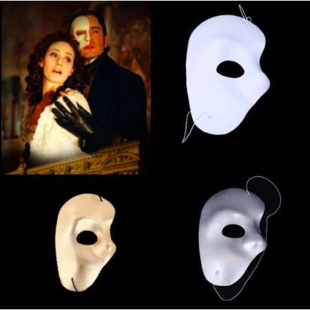 MSIA Ready Stock/ Half Face Party Mask Men Masquerade Mask Phantom of ...