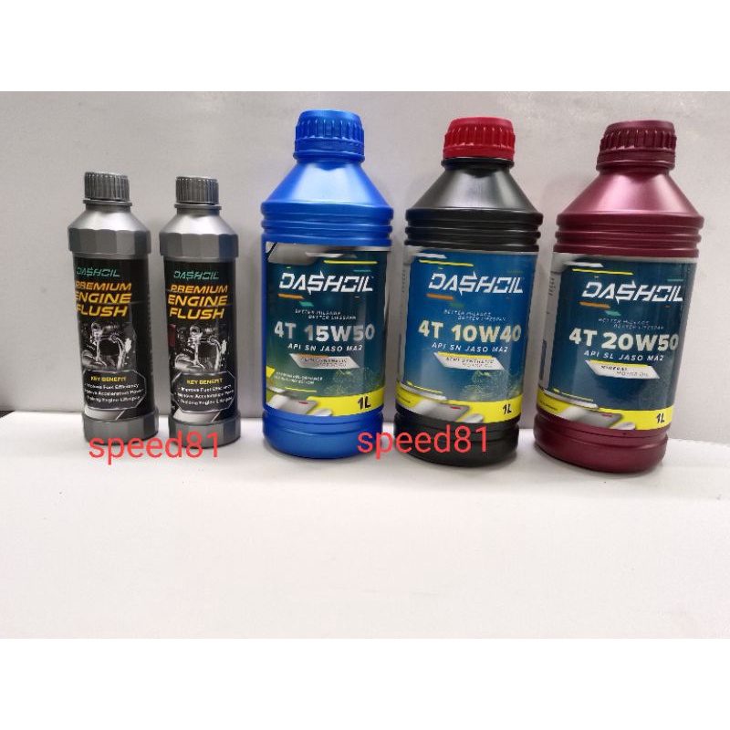 4T DASH OIL 15/50W ( SEMI SYNTHETIC )/ 4T 10W40(SEMI SYNTETIC ) / 4T ...