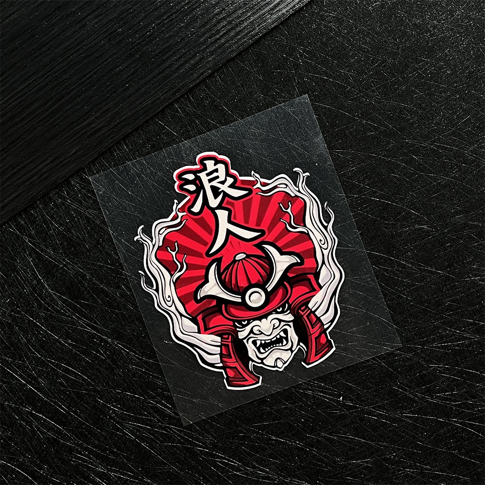 [Ready Stock] Car Stickers Samurai Soul Motorcycle Decals JDM Japanese ...