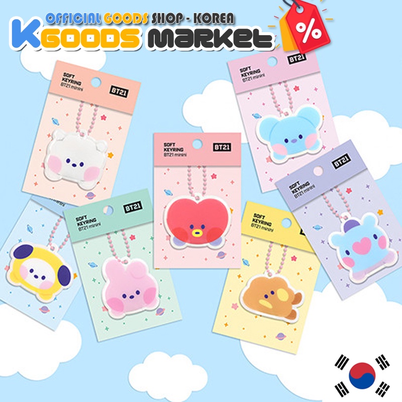 BT21 minini Soft keyring Monopoly Official Goods | Shopee Malaysia