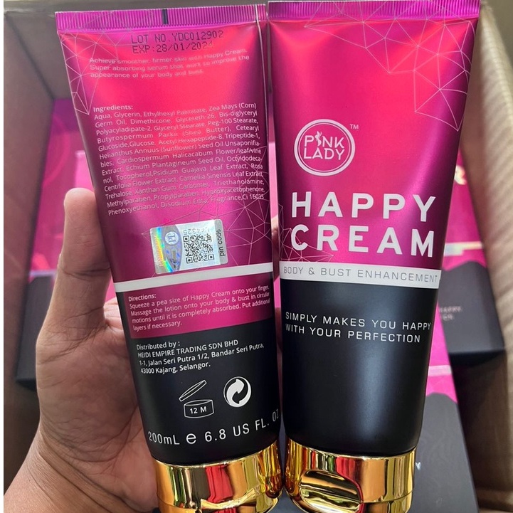 HAPPY CREAM PINK LADY | Shopee Malaysia