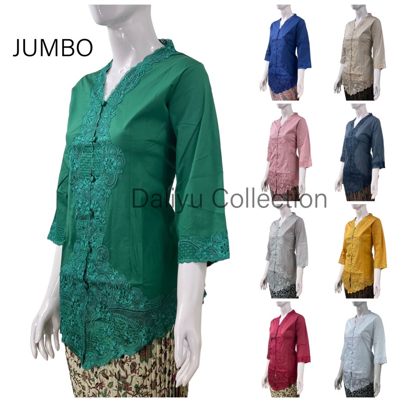 KATUN Jess02 - Daliyu KEBAYA ENCIM JUMBO 3/4 SLEEVES SENADA EMBROIDERY ...