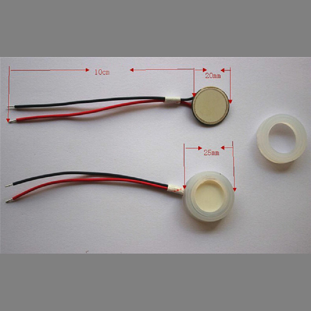 [prosperrise] 1pcs D20mm Ultrasonic Atomizing Transducer Mist Maker ...