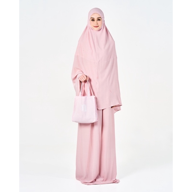 SALAAM COOLING TELEKUNG / DANIYA SET WITH BAG - NAELOFAR | Shopee Malaysia