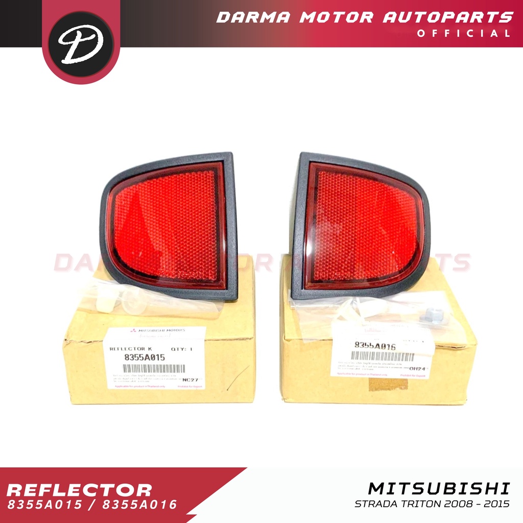 Original Mitsubishi Triton Rear Reflector Lamp | Shopee Malaysia