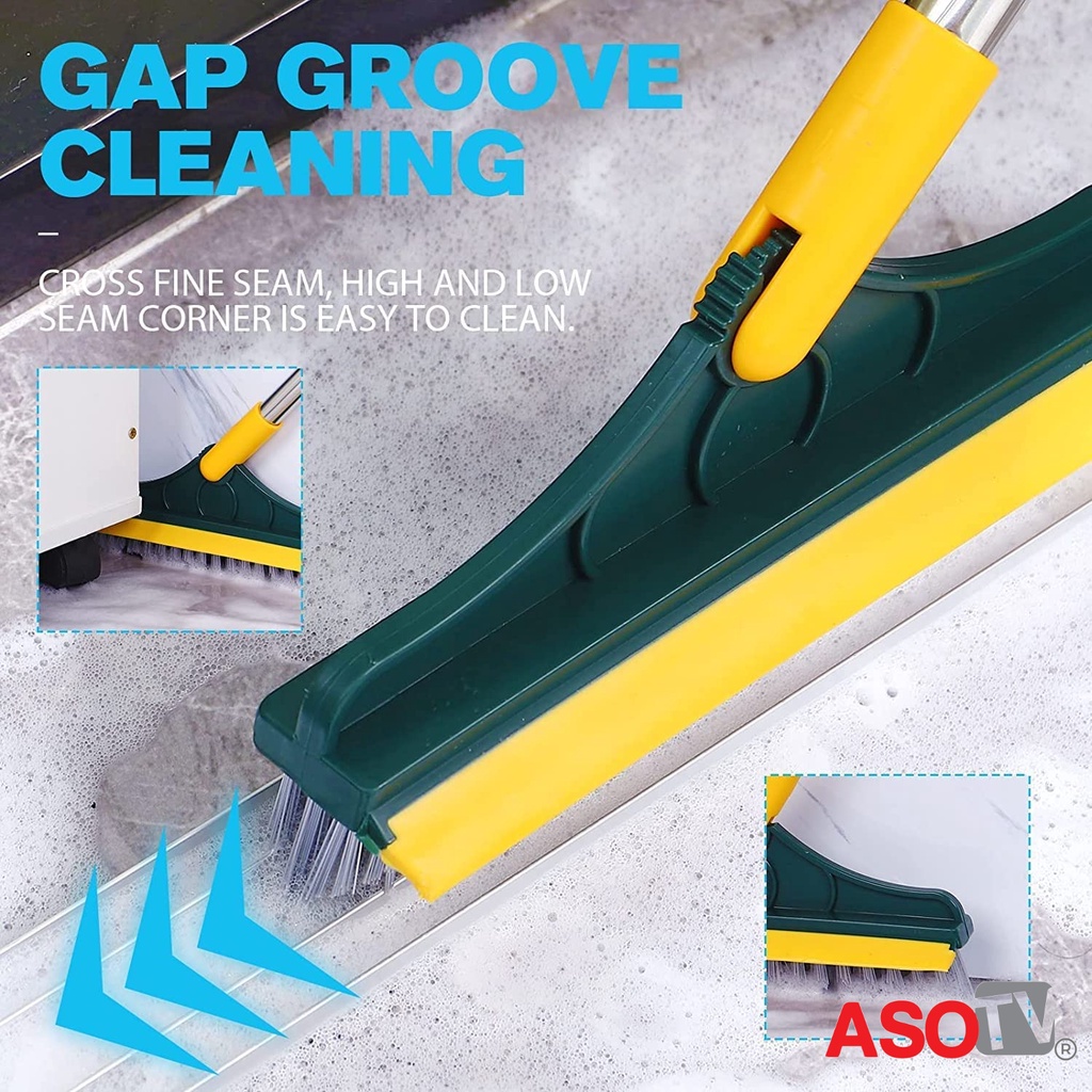 ASOTV® V Shape Brush Floor Cleaning Brush Gap Cleaning Bathroom ...