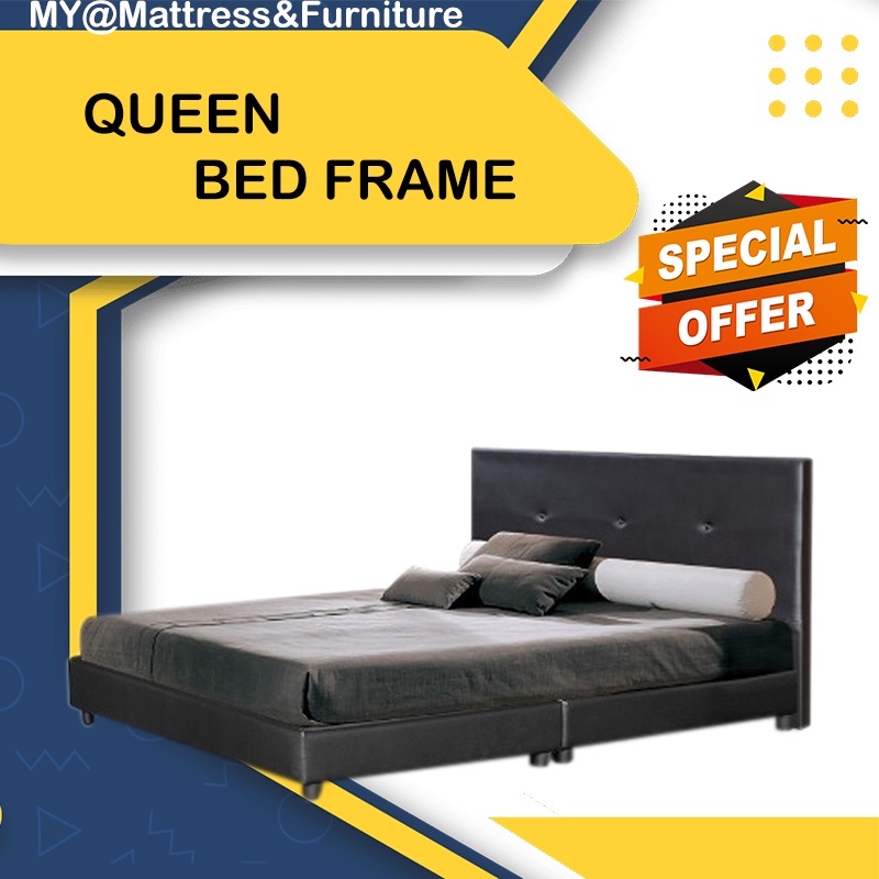 (KL&Selangor Only)5 Feet Queen Size Bed Frame/Katil Queen/PVC Katil 5 ...